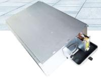 China Copper Tube And Aluminum Fin Coil Type Ceiling Concealed Duct FCU 200-1400 CFM Optional Air Return Box and 4 Pipe System for sale