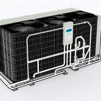 China DC Inverter Mini VRF with 8 Indoor Units and 30m Piping Height for sale