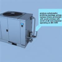 China 6.2-45 Ton Rooftop Package Unit with Scroll Compressor 380-415V for sale