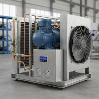 China R 410A Refrigerant On off LCAC Scroll Compressor Unit Suitable for Industrial Cooling and Temperature Control Solutions for sale