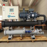 China Midea Water Cooled Screw Chillers R134a R513A 90-550RT High-Efficiency Systems Maximum Efficiency for Large-Scale Commercial and Industrial Applications for sale