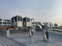 China Midea Modular Chiller Range DC Inverter Driven Solutions from 75kW to 2.24MW Advanced Modular HVAC Units with Intelligent Load Balancing Technology for sale