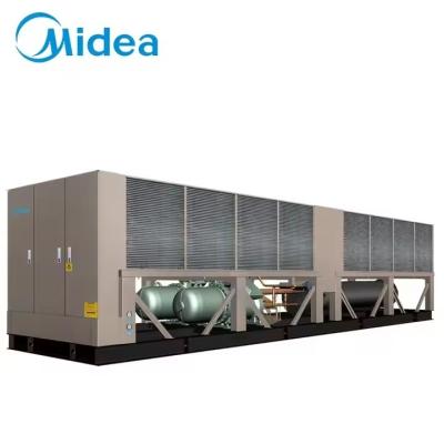 China AirBoost Series Air Cooled Screw Chiller T3-Certified 316-1,449kW Performance VFD Screw Compressor Technology in Air Cooled Configuration for Industrial Applications for sale