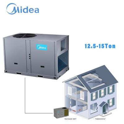 China All-Season Rooftop HVAC Solution Midea Heat Pump RTU for Commercial Buildings Climate Control Without Compromise for sale
