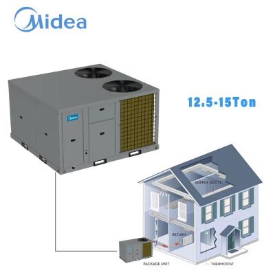 China Midea MRC Series Heat Pump Rooftop Unit Intelligent Dual-Mode HVAC Investment for Commercial Buildings Your Building's Year-Round Comfort Partner Engineered for Seamless System Integration for sale