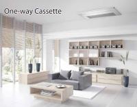 China Two-Way Cassette VRF CE Certified Multi-Zone Control Commercial Building HVAC Dual-Throw Ceiling Cassette That Cuts Unit Count in Corridors for sale
