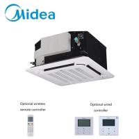 China Compact Four-Way Cassette VRF CE Certified BMS Integration Office Retail HVAC Drop-and-Go Four-Way Cassette That Fits a 620×620 mm Ceiling Tile Opening for sale
