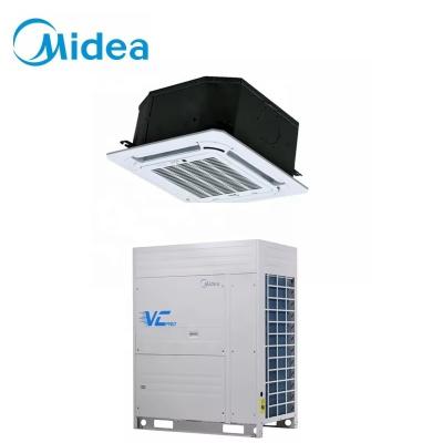 China Compact Four-Way Cassette VRF CE Certified BMS Integration Office Retail HVAC Drop-and-Go Four-Way Cassette That Fits a 620×620 mm Ceiling Tile Opening for sale