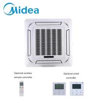 China Occupancy-Aware Four-Way Cassette with Acoustic-Grade EEV Silencing Radar-Driven Demand Control Noiseless Refrigerant Routing and Seven-Step Fan Matching for the Modern Open Floor Plate for sale