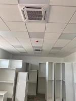China Occupancy-Aware Four-Way Cassette with Acoustic-Grade EEV Silencing Radar-Driven Demand Control Noiseless Refrigerant Routing and Seven-Step Fan Matching for the Modern Open Floor Plate for sale