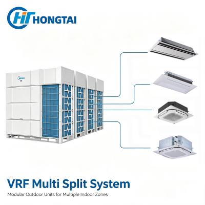 China Midea V8 Pro VRF System 134 HP Capacity for Commercial HVAC Design 1000 meters of total pipe length 134 HP of modular capacity One system engineered for your most demanding desig for sale