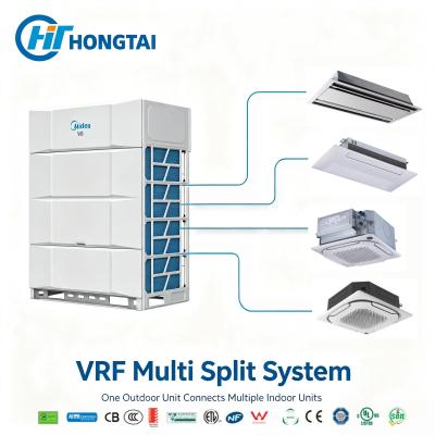 China Hongtai V8 Eco Heat Recovery VRF System Simultaneous Heating Cooling COP 6.0 SEER 38 Green Building Certified CE for sale
