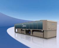 China Air Cooled Screw Chiller 316-1,449 kW Variable-Speed Screw Triple Free Cooling R134a R513A T3 Certified for sale