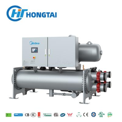 China Water Cooled Screw Chiller 570 2070 kW High COP Premium Efficiency R134a R22 R407C T3 55°C for sale