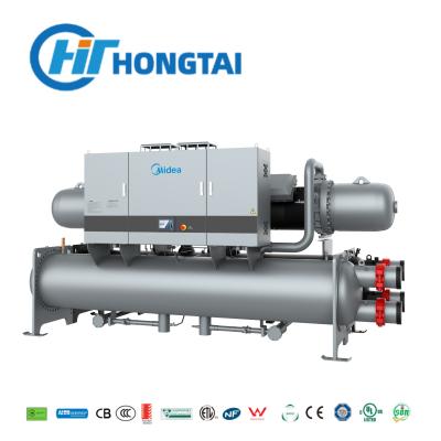 China Smart Water Cooled Screw Chiller 90-565 RT COP 5.5 IPLV 8.0 IoT Monitoring Fifty Thousand Hours of Predictable Performance The Chiller That Turns Maintenance Into Data for sale