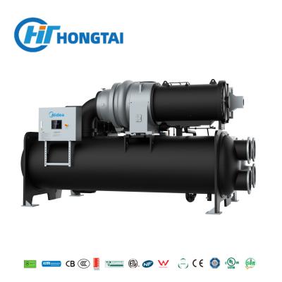 China Water Cooled Centrifugal Chiller MagBoost 1200 12500 kW MagLev Oil-Free Ultra-High Efficiency R134a R513A T3 55°C for sale