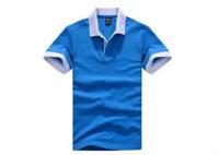 China Summer Men's Polo Shirts Breathable Cotton Quick Dry Scratch Resistance for sale