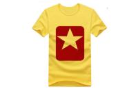 China Various Colors Casual T - Shirts Classic Double Pressure Close Stitching Hem for sale