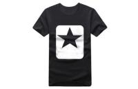 China Various Colors Casual T - Shirts Classic Double Pressure Close Stitching Hem for sale