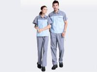 China Lapel Adults Industrial Workwear No Wrinkling With Good Wash Fastness for sale