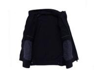 China Classical Design Men's Black Work Coat Polyester Fiber Material With Uniform Pants for sale