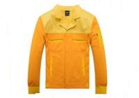China Orange / Red Men's Work Coats Jackets Winter Durable Material / Men's Workwear for sale