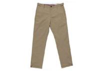 China Durable Personalized Stretch Uniform Pants , Resin Buttons Mens Linen Trousers for sale