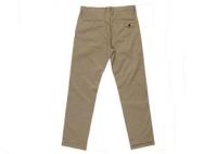 China Durable Personalized Stretch Uniform Pants , Resin Buttons Mens Linen Trousers for sale