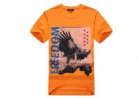 China White Casual T - Shirts Customized / Personalised Tee Shirts With Black Photos for sale