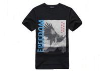 China White Casual T - Shirts Customized / Personalised Tee Shirts With Black Photos for sale