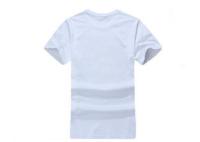 China White Casual T - Shirts Customized / Personalised Tee Shirts With Black Photos for sale