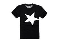 China Silk Screen Printed Mens T - Shirts Crew Neck Double Color  / Summer Apparel for sale