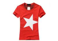 China Silk Screen Printed Mens T - Shirts Crew Neck Double Color  / Summer Apparel for sale