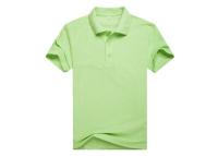 China Men Colorful 100% Cotton Polo Shirts With Heat Transfer / Silk Screen Print Logo for sale