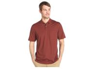 China Mature Men's Casual Work Uniforms , Comfortable Grey Color Cotton Polo Shirts for sale