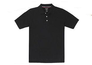 China Soft Embroidered Cotton Polo Shirts , 150 / 180 GSM School Uniform Polo Shirts for sale