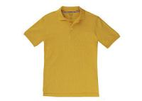 China Soft Embroidered Cotton Polo Shirts , 150 / 180 GSM School Uniform Polo Shirts for sale