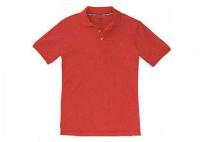 China Soft Embroidered Cotton Polo Shirts , 150 / 180 GSM School Uniform Polo Shirts for sale