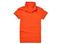 China Short Sleeve Cotton Polo Shirts , Corporate Polo Shirt Design Double Layer Collar for sale