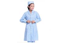 China Pure Color Unique Nursing Uniforms Polyester Side Open Solid Color Collar Style for sale