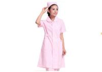China Medical Fabric Anti Chlorine Womens Nursing Scrubs With Two Front Patch Pockets for sale