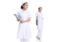 China Medical Fabric Anti Chlorine Womens Nursing Scrubs With Two Front Patch Pockets for sale
