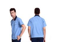 China Polyester Fabric Industrial Work Uniforms Light Breathable , Custom Work Shirts for sale