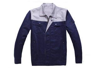 China Blended Cotton Pleated Waist Industrial Work Uniforms , Long Sleeve Workwear for sale