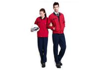 China Red Durable Industrial Work Uniforms Long Sleeve , Workwear For All Industries for sale