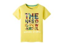 China Digital Printing Casual T - Shirts Fabric Cotton Reinforcement Round Neck for sale