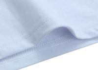 China White Blank V Neck Casual T - Shirts Top Cotton Comfortable And Durable for sale