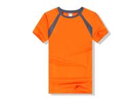 China Soft Mesh Fabric Men's T - Shirts Fast Drying Short Sleeve Color Insertion for sale