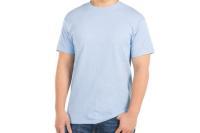China Blank Plain Round Neck Mens Soft Cotton T Shirts With Custom Logo for sale