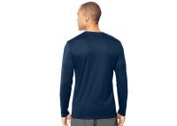 China Anti - UV Soft Cotton Men's T - Shirts Crewneck Long Sleeve S - 3XL Size Tee for sale